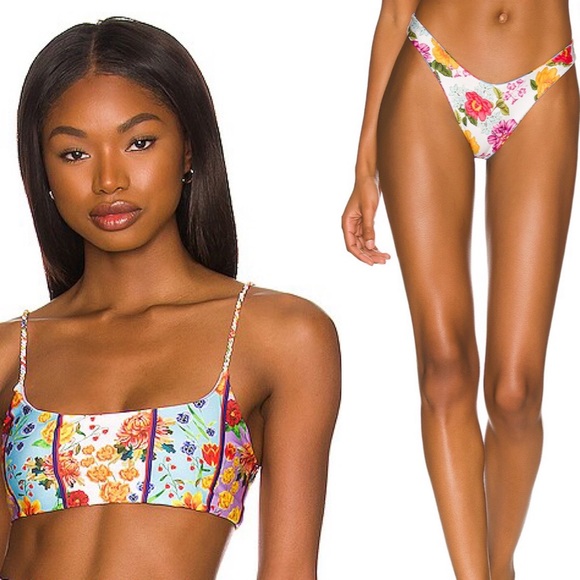 Agua Bendita | Swim | Agua Bendita Set Aya Bouk Bikini Top Avy Eden Bottoms Sm | Poshmark